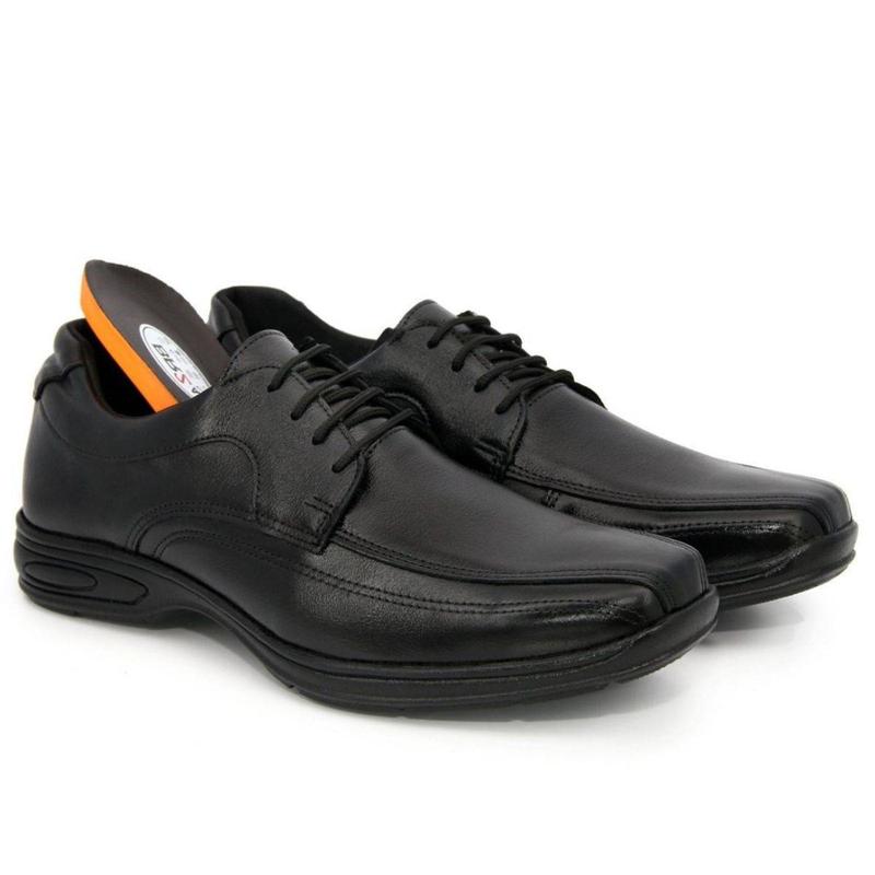 Sapato Social Masculino Oxford Conforto Confortável Moderno Em Couro ...