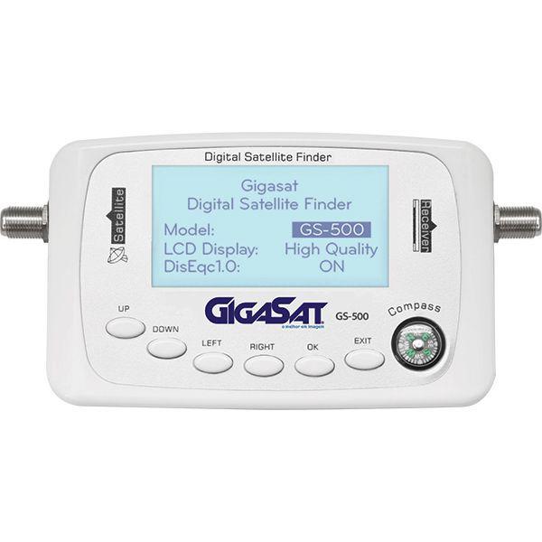 Satelite Finder Digital Gs-500 - Localizador Gigasat - Localizador de ...