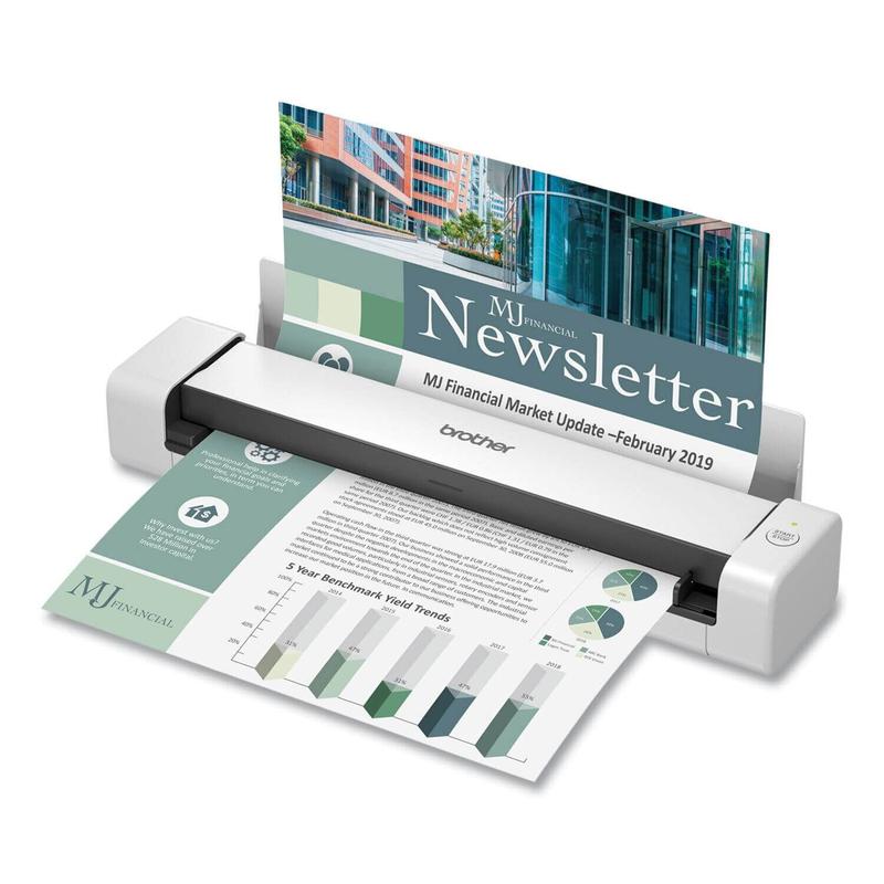 Scanner portátil de documentos DS740D Brother com Duplex - Scanner ...