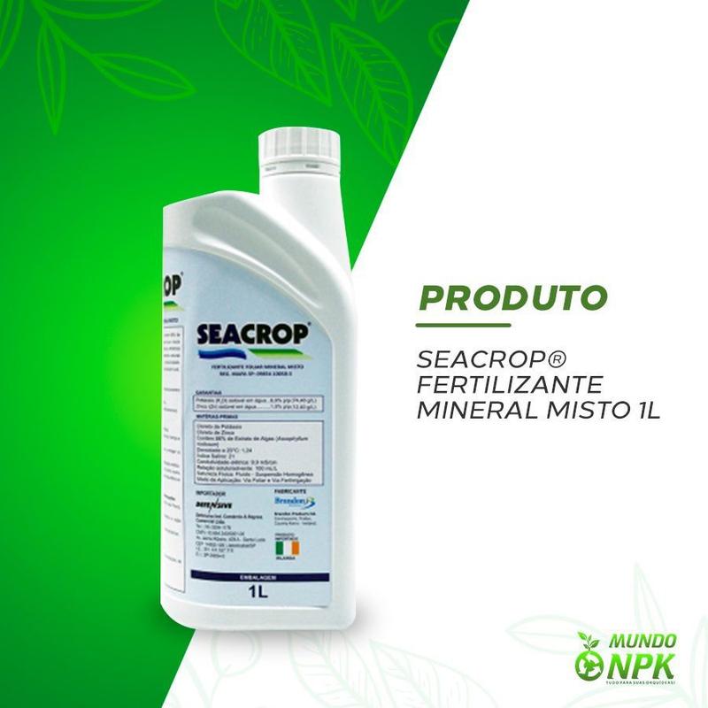 Seacrop - Fertilizante Mineral Misto - 1 Litro - Mundo NPK ...