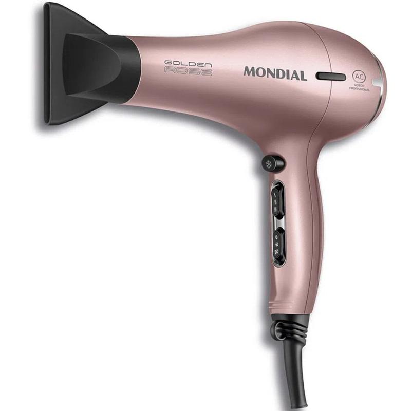 Secador de cabelo profissional 2000W Golden Rose - SCP-01 - Mondial ...