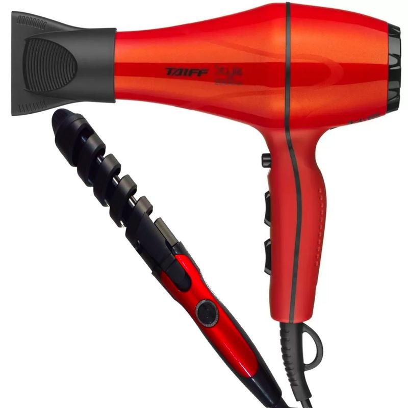 Secador De Cabelo Taiff Style 2000w Profissional Ar Quente Frio Red ...