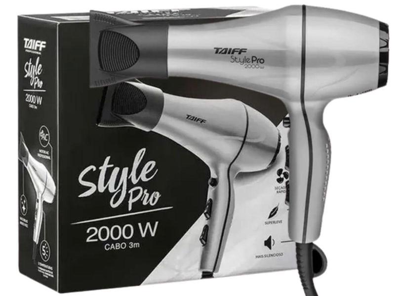 Secador De Cabelos Taiff Style Pro 2000w Profissional - Secador de ...