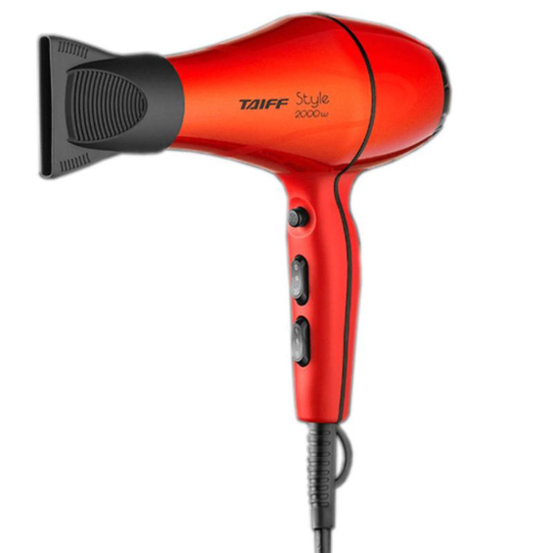 Secador Style Red Taiff 2000W 127V Vermelho - Secador de Cabelo ...