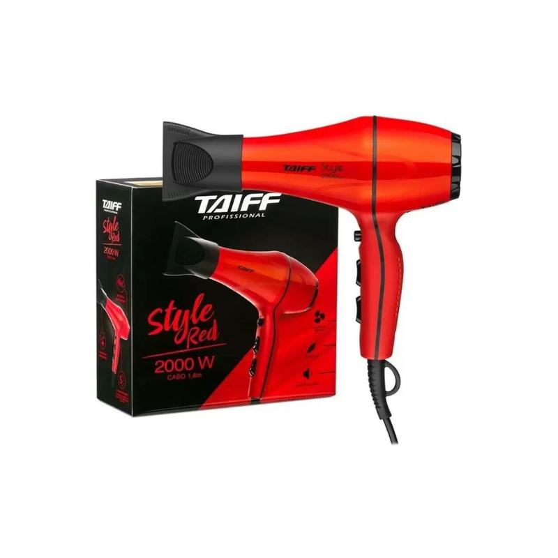 Secador Taiff Style Red 127v 2000w - Secador de Cabelo - Magazine Luiza