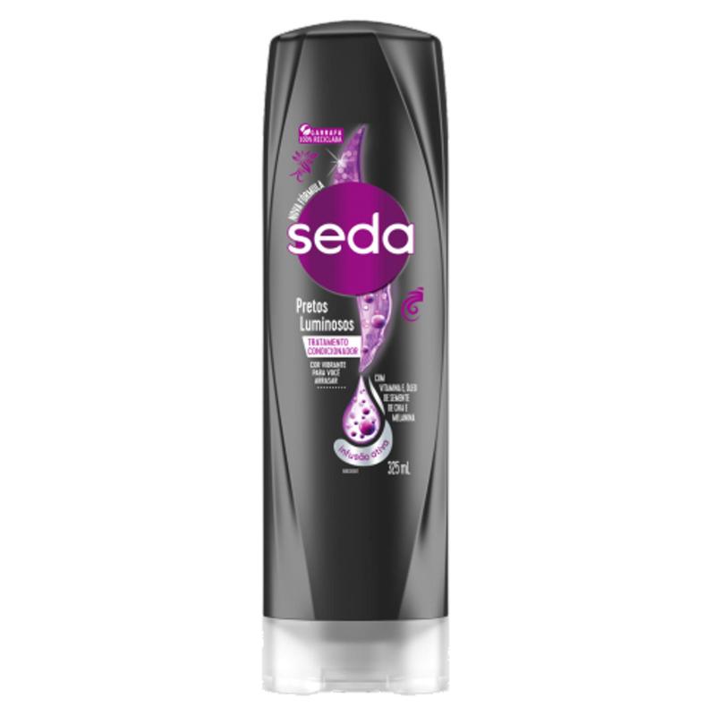 Seda Condicionador Pretos Luminosos 325 ml - Condicionador - Magazine Luiza