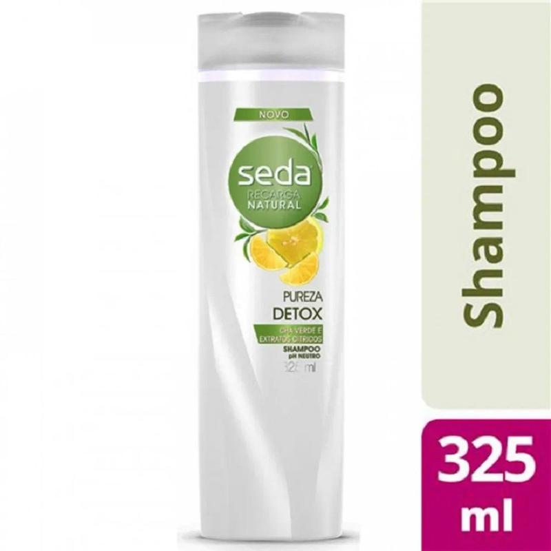 Seda Shampoo Recarga Natural Pureza Refrescante Detox 325ml - Shampoo ...