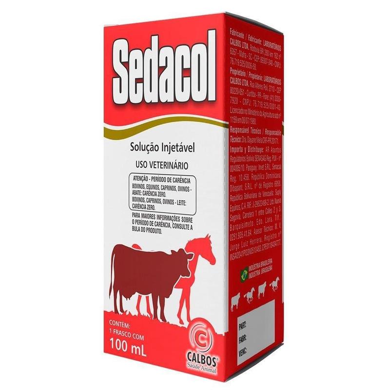 Sedacol Injetável Calbos 100ml - Farmácia Pet - Magazine Luiza