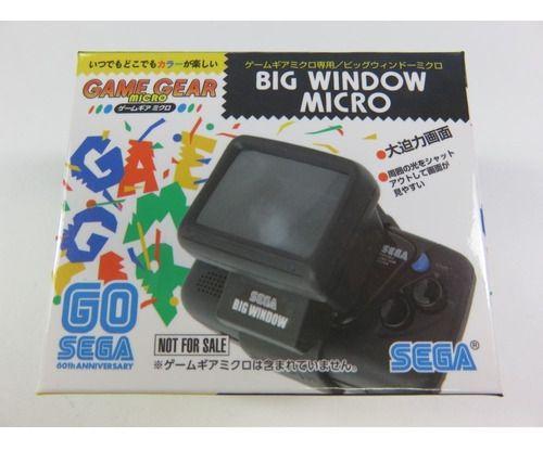 Sega Game Gear Micro Big Window Japonês Raro - Outros Games - Magazine ...