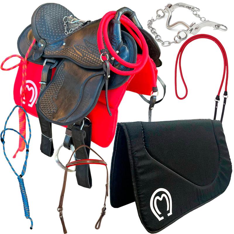 Sela De Arco Mangalarga Completa Cela Adulto Acessório - Selas Andrade - Sela de Cavalo ...