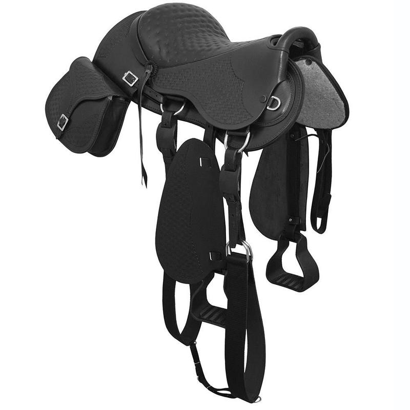 Sela Tradicional Cavalgada com Alforge SV1085 - Preta - Selaria ...