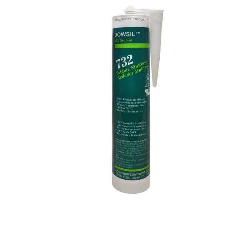 Selante RTV 732 Dow Corning 300ml-Transparente - DowSil - Selante para ...