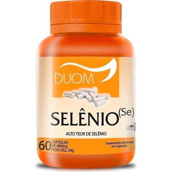 Selênio 60 Cápsulas de 400mg - Duom - MARCA NODIS MIGRACAO - Selênio ...