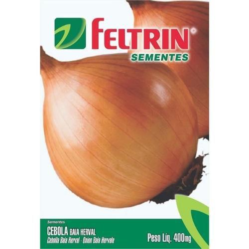 Semente Cebola Baia 25 x 400mg - Feltrin - Sementes - Magazine Luiza