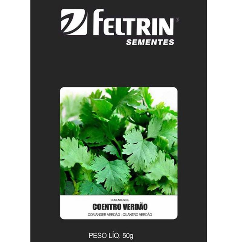 Semente coentro verdão 50 g - feltrin - Sementes - Magazine Luiza
