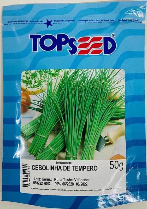 Semente de cebolinha de tempero fina 50 gr - topseed - Cuidados com o ...