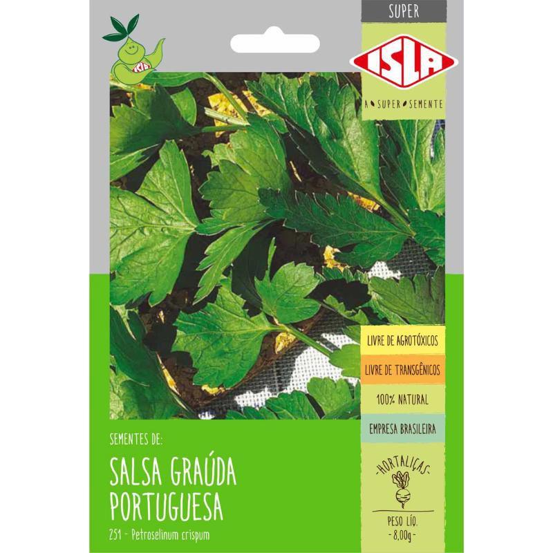 Semente de salsa graúda portuguesa - superpak - Isla - Sementes ...