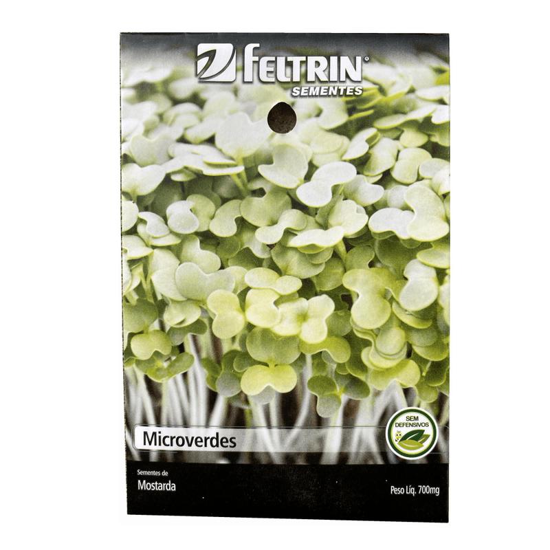 SEMENTE MOSTARDA LISA DA FLÓRIDA (MICROVERDE) 700mg - FELTRIN - Feltrin ...