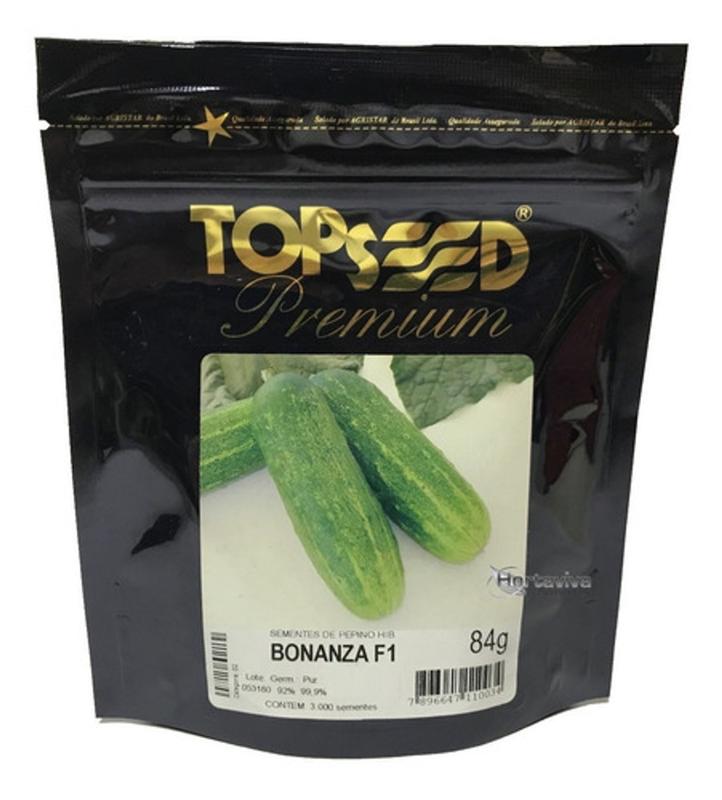 Semente Pepino Caipira Híbrido Bonanza F1 - 3.000 Sementes - TOPSEED ...