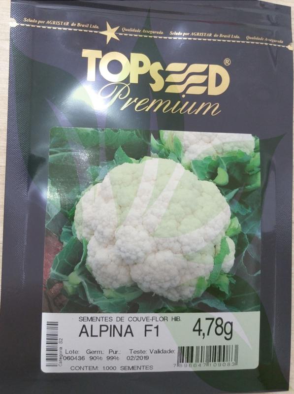 Sementes De Couve Flor Híbrida Alpina F1 - 1.000 Sementes TOPSEED ...