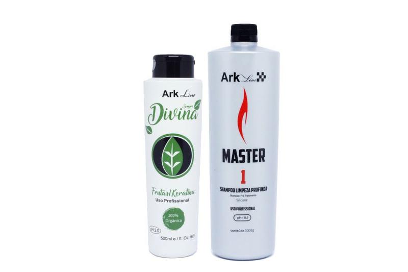 Sempre Divina Progressiva Ark Line E Shampoo Passo 1 - Shampoo ...