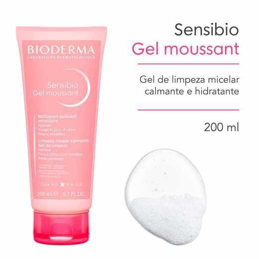 Sensibio Gel Moussant 200Ml - Cicatrizante Dermocosmético - Magazine Luiza