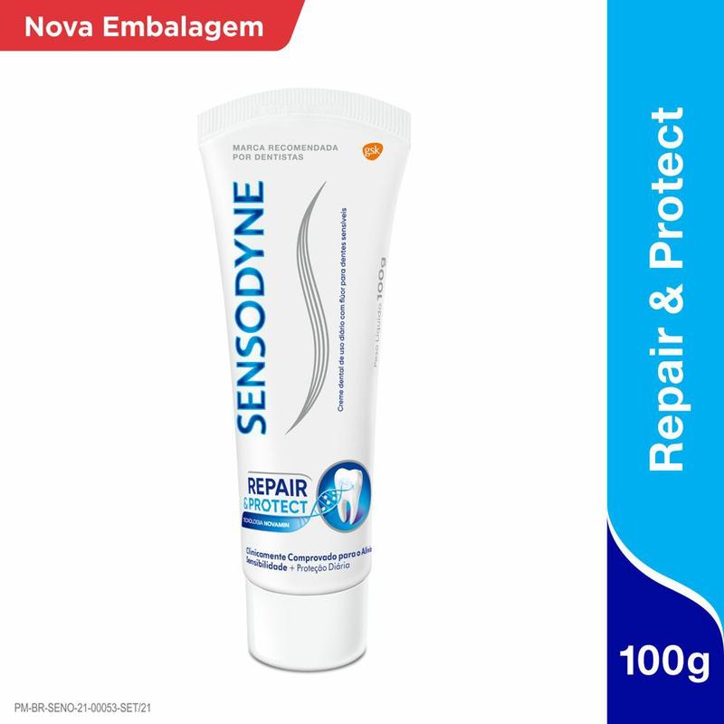 Sensodyne Repair E Protect Pasta De Dente, Reparação Para Dentes ...