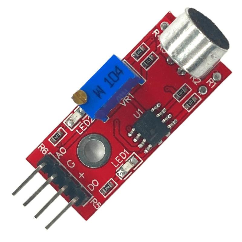 Sensor Detector de Som / Palma Microfone KY-037 - Casa da Robótica ...