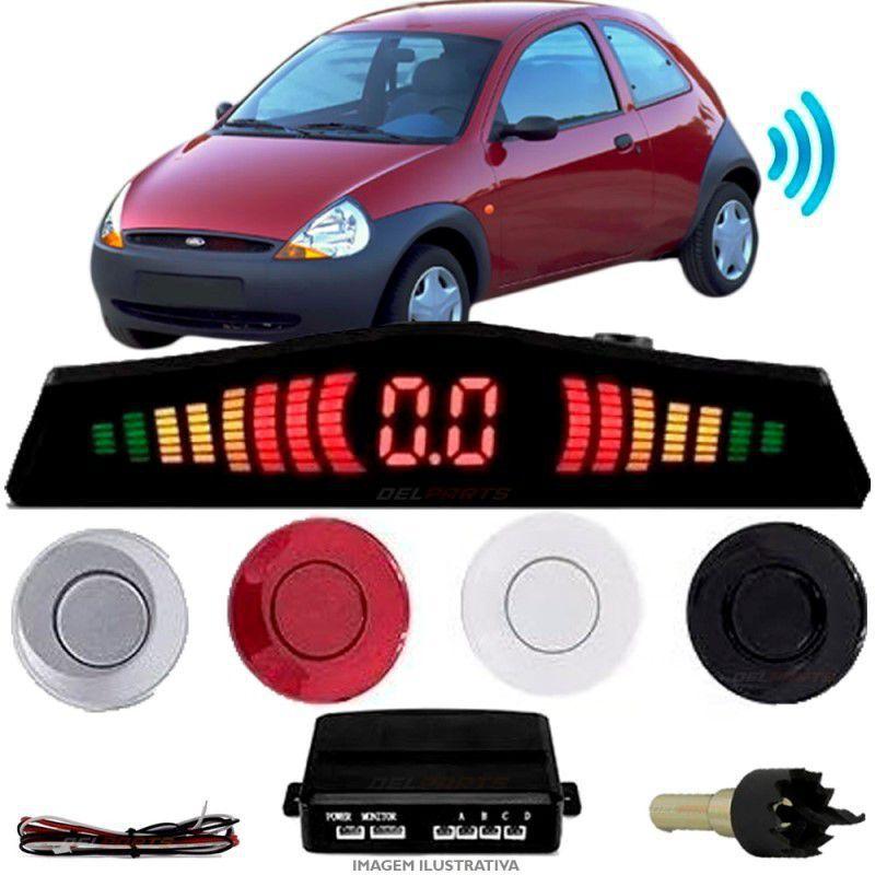Sensor Estacionamento Ré 4 Sensores Display Ford Ka Hatch G1 - First ...