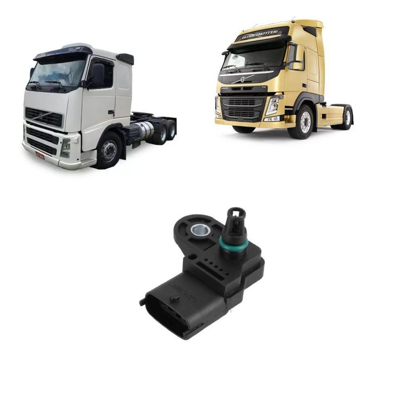 Sensor Pressao Temperatura Volvo FH12 FM12 NH12 Motor VE12 - BRCOMPANY ...