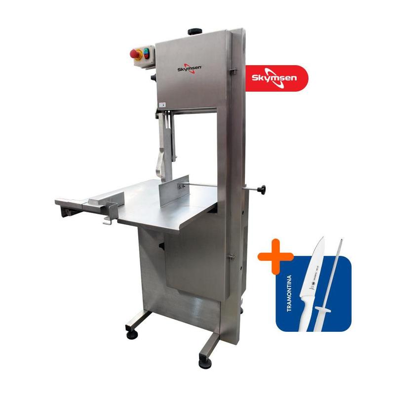 Serra Fita Inox Para Carne Açougue Profissional 2,82m Regulador SL-282 ...