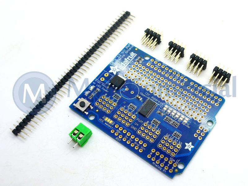 Servo Motor Shield 16 Canais Compativel com Arduino - Robótica ...