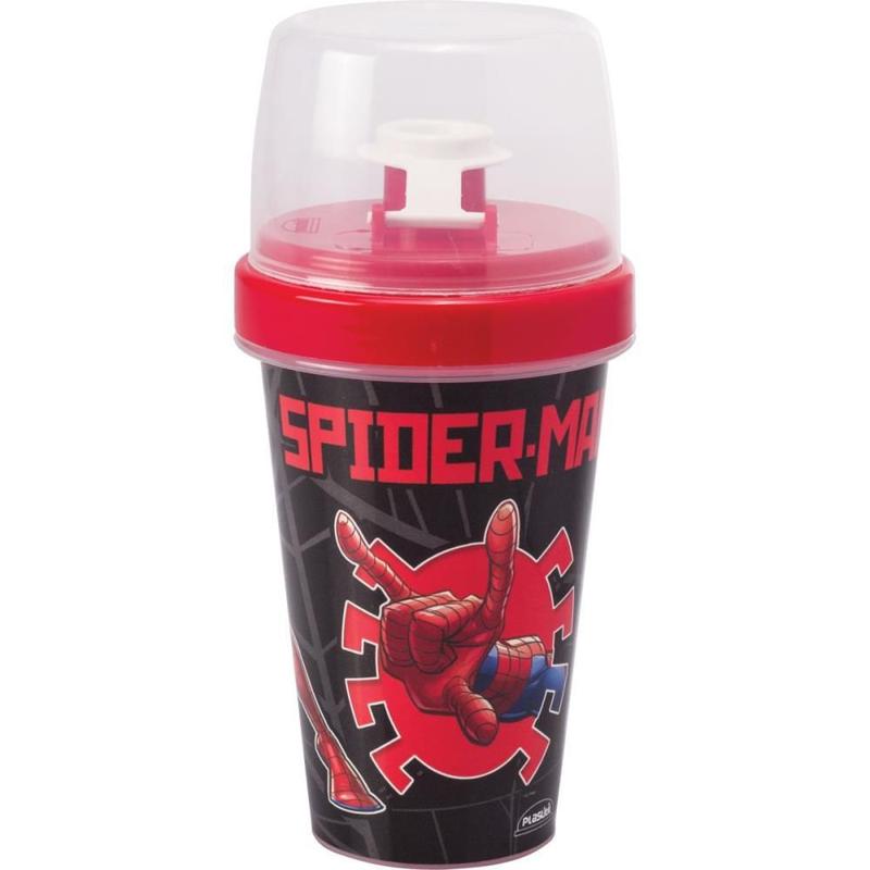 Shakeira SPIDER-MAN Mini 320ML - Plasutil - Shakeira - Magazine Luiza