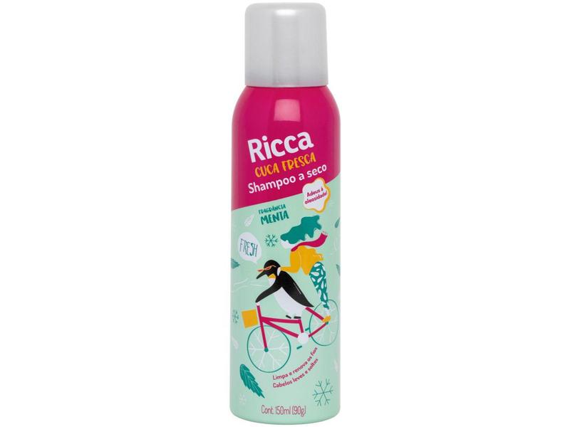 Shampoo a Seco Ricca Cuca Fresca 150ml - Shampoo a Seco - Magazine Luiza