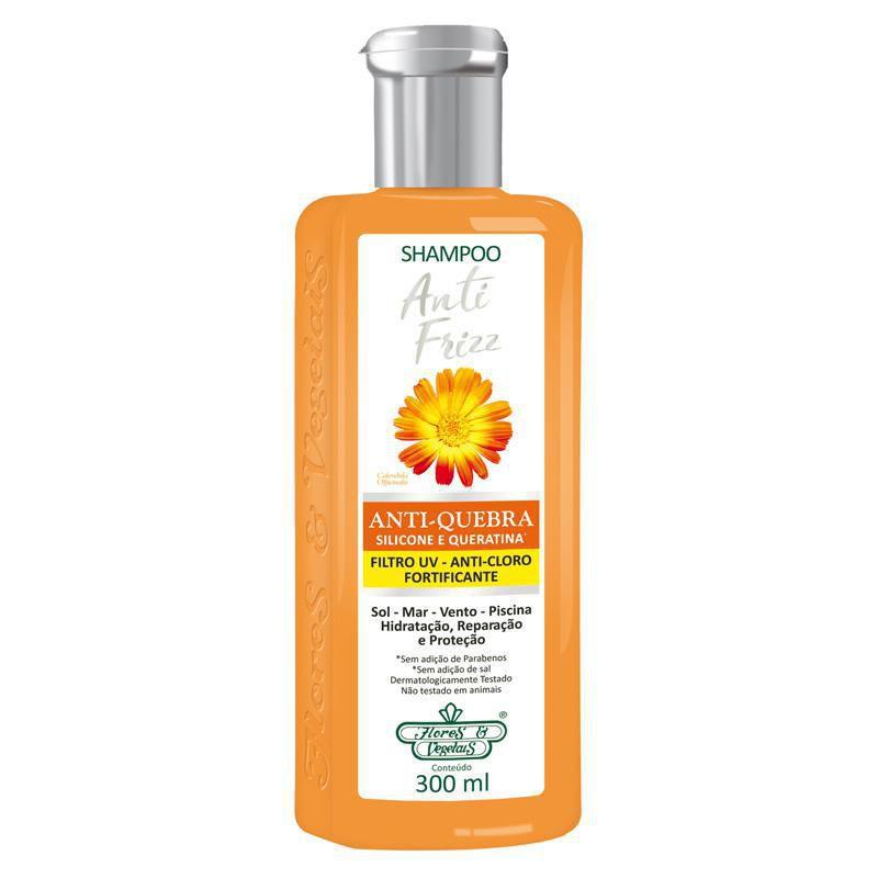 Shampoo Anti-Frizz 310Ml - Flores & Vegetais - Shampoo - Magazine Luiza