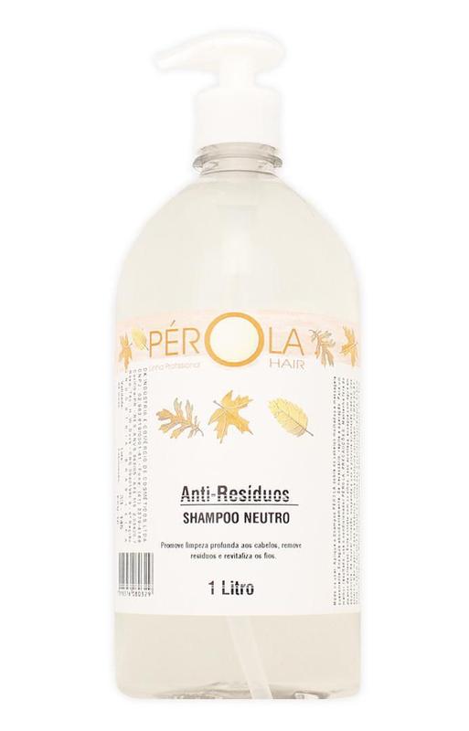 Shampoo Anti Resíduos Pérola 1 Litro - Perola - Shampoo - Magazine Luiza