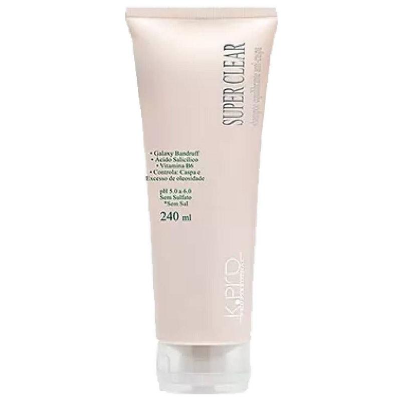 Shampoo Anticaspa Kpro Super Clear Controla Oleosidade 240mg - Shampoo - Magazine Luiza