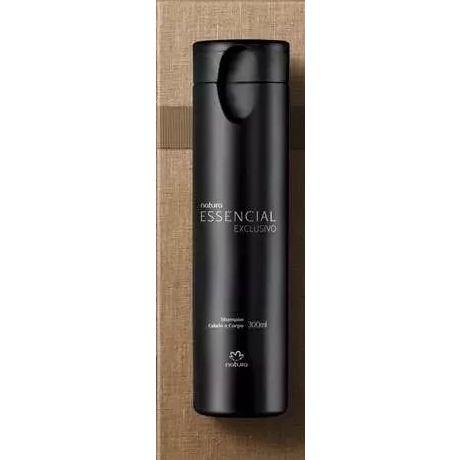 Shampoo Cabelo e Corpo Essencial Exclusivo Masculino 300ml - Shampoo ...