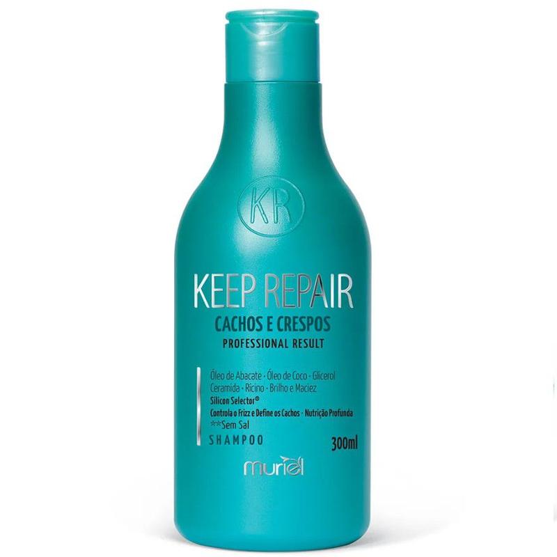Shampoo Cachos e Crespos 300ml Keep Repair Muriel - Shampoo - Magazine ...