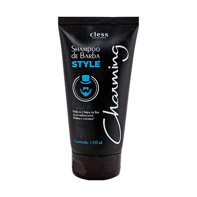 Shampoo Charming Barba Style Hidratante Refrescante 150ml - Shampoo ...