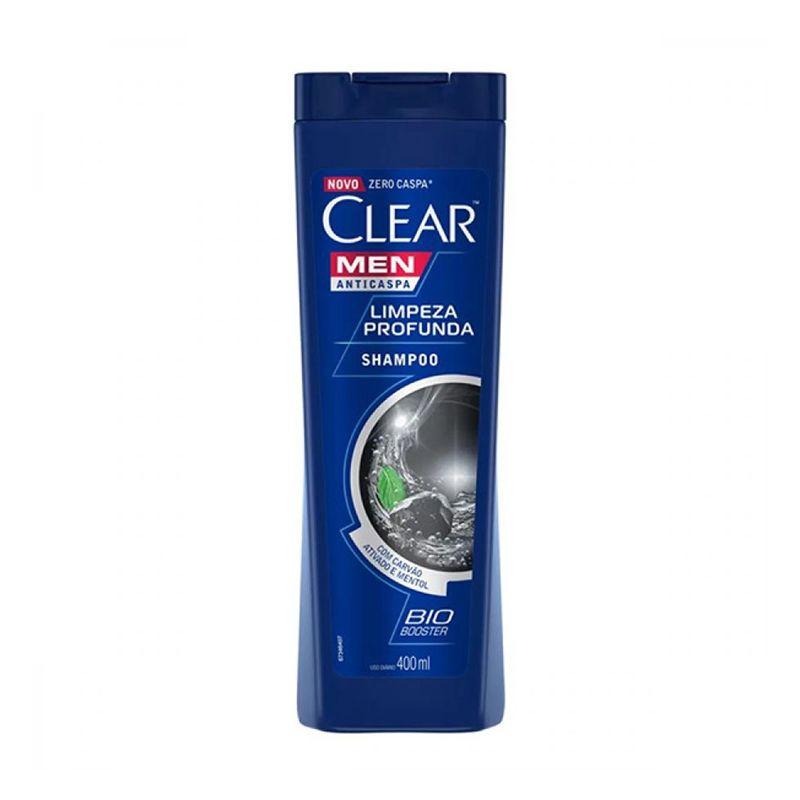 Shampoo clear men 400ml limpeza profunda - Shampoo - Magazine Luiza