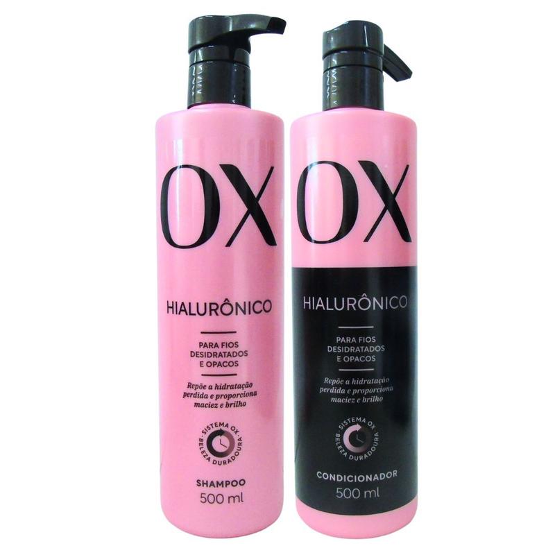 Shampoo + condicionador ox hialurônico 500ml - Kit Shampoo e ...