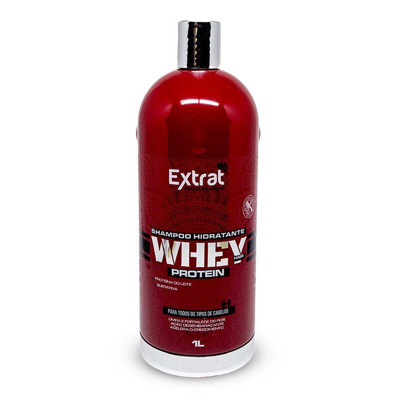 Shampoo de Nutrição Hidratante Whey Protein Fortalecimento do Fios 1Lt ...