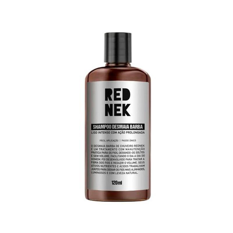 Shampoo Desmaia Barba - Red Nek120 Ml - Shampoo para Barba - Magazine Luiza