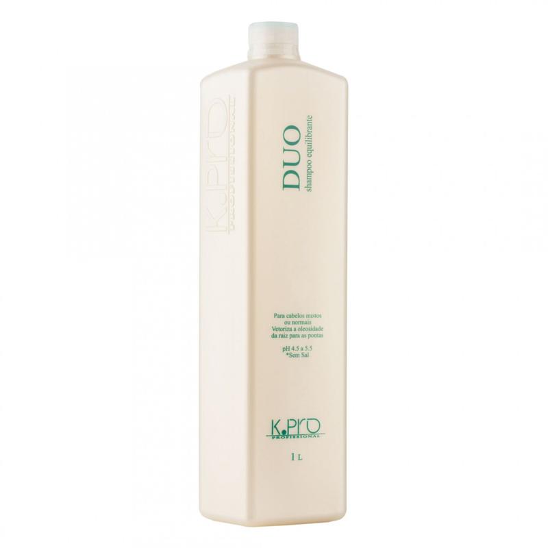 Shampoo Duo Equilibrante Sem Sal K.Pro Profissional 1 Litro - Shampoo Profissional - Magazine Luiza