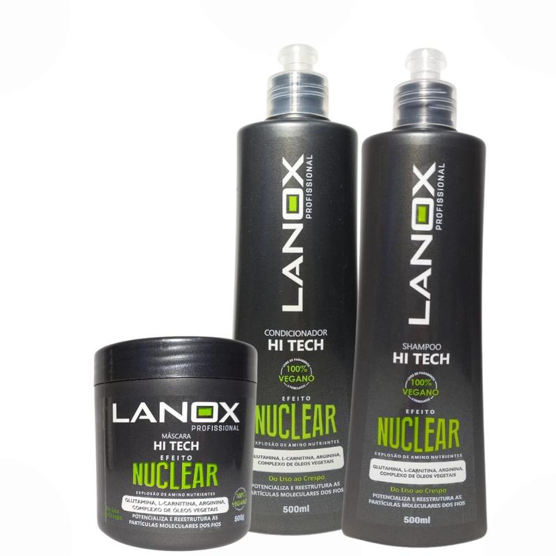 Shampoo Efeito Nuclear Lanox 500ml + Condicionador Efeito Nuclear Lanox ...