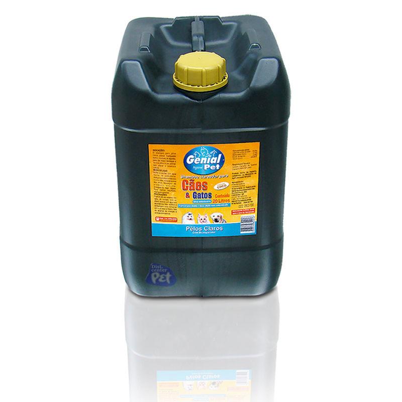 Shampoo genial galao 20 litros - Genial Pet - Shampoo - Magazine Luiza