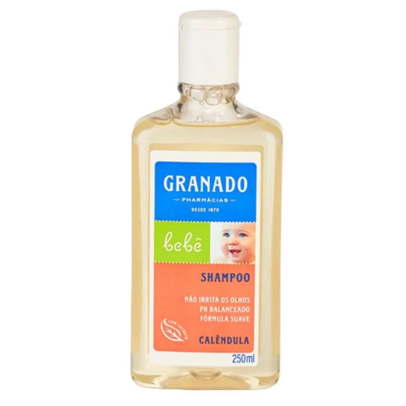 Shampoo Granado Bebe Calendula 250ml - Shampoo Infantil - Magazine Luiza