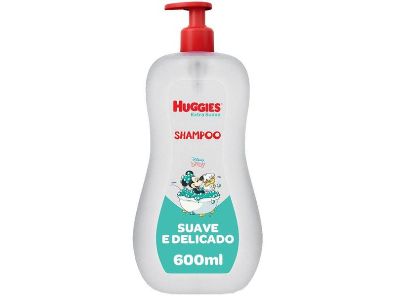 Shampoo Huggies Extra Suave 600ml - Shampoo Infantil - Magazine Luiza