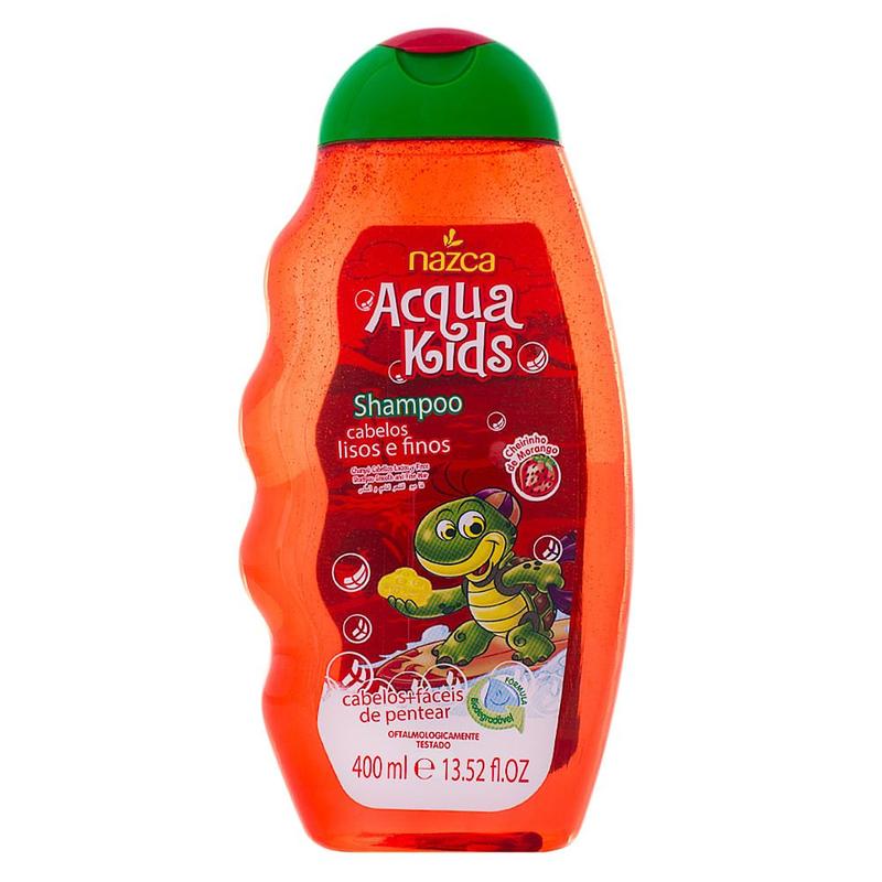 Shampoo Infantil Acqua Kids Cabelos Lisos e Finos com 400ml - Shampoo Infantil - Magazine Luiza